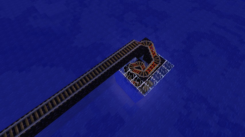 Mountain Rollercoaster - Update #1 Minecraft Map